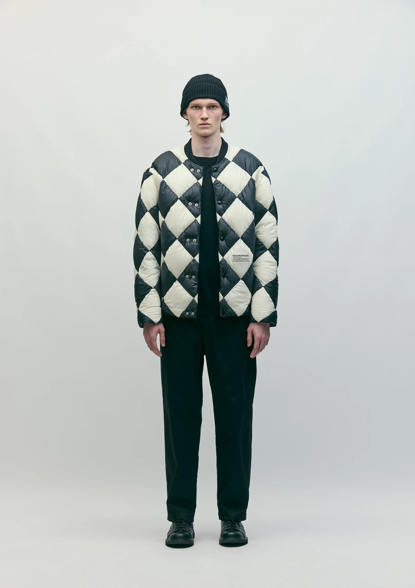 CHECKER DOWN JACKET – Roots Bonds ONLINE STORE