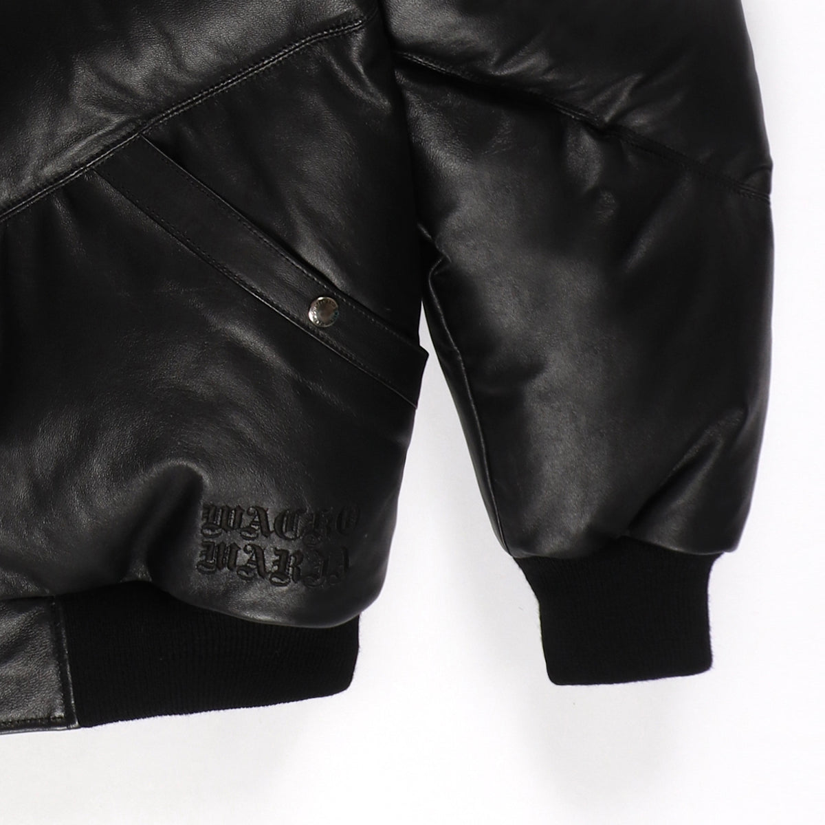 LEATHER DOWN JACKET -A- – Roots Bonds ONLINE STORE